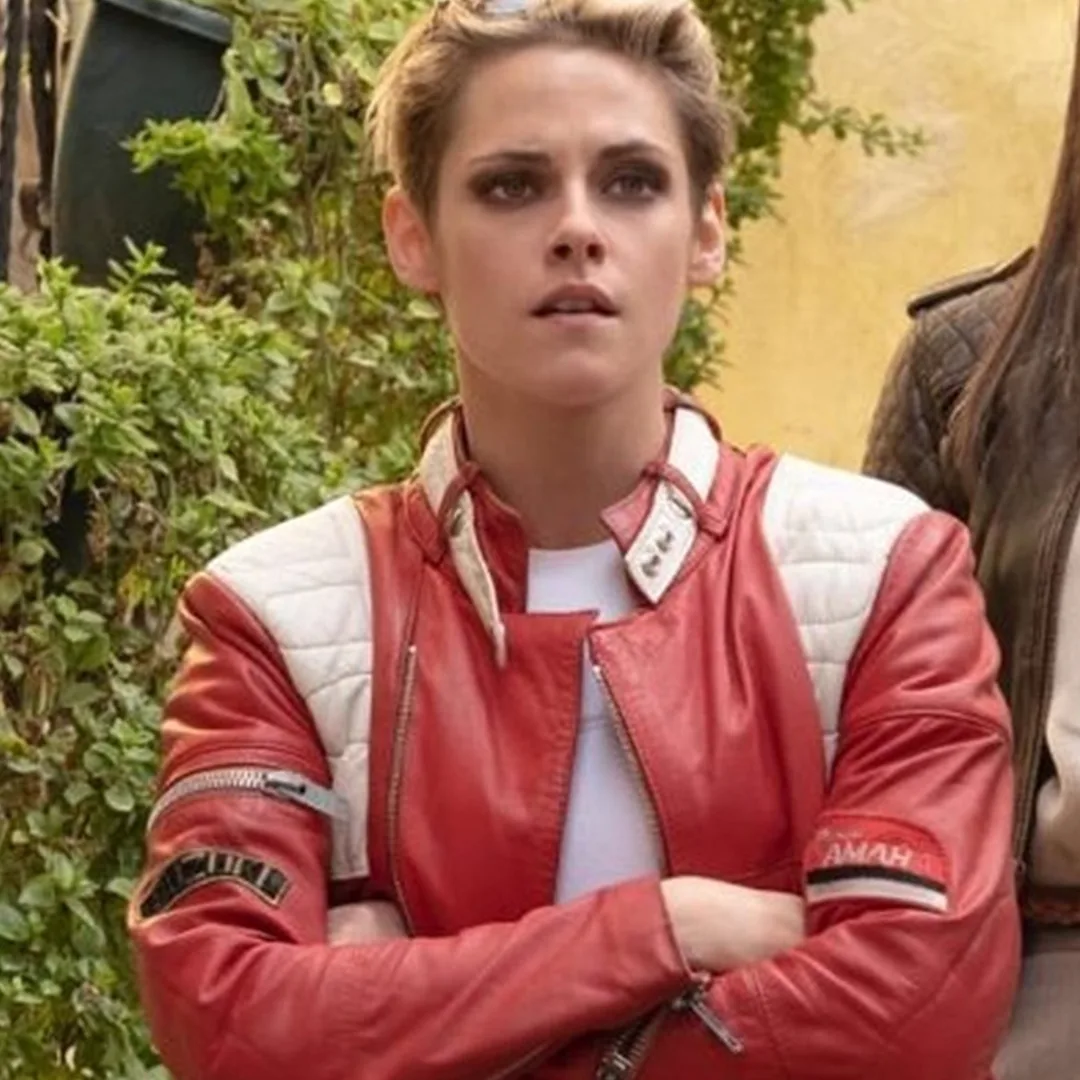 Charlies Angles Kristen Stewart Motorcycle Leather Jacket